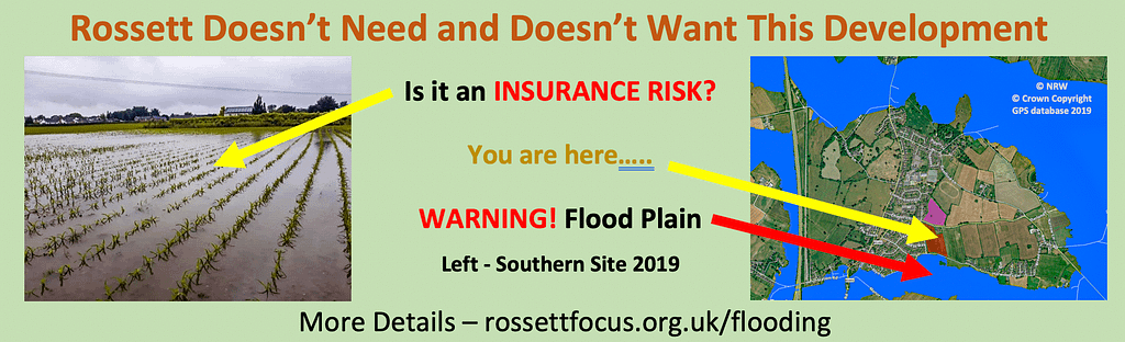 Flooding and Other Issues in Rossett - Rossett Village