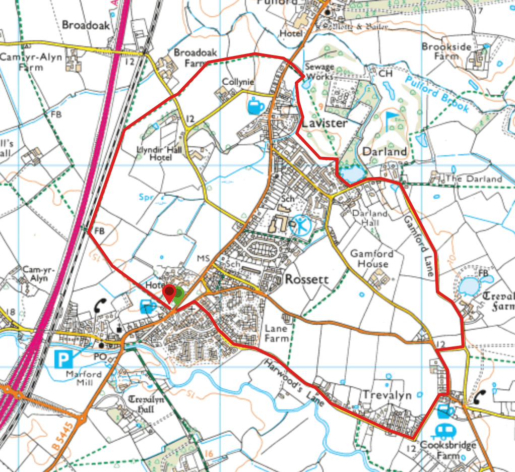 Rossett Heritage Walks - Rossett Village